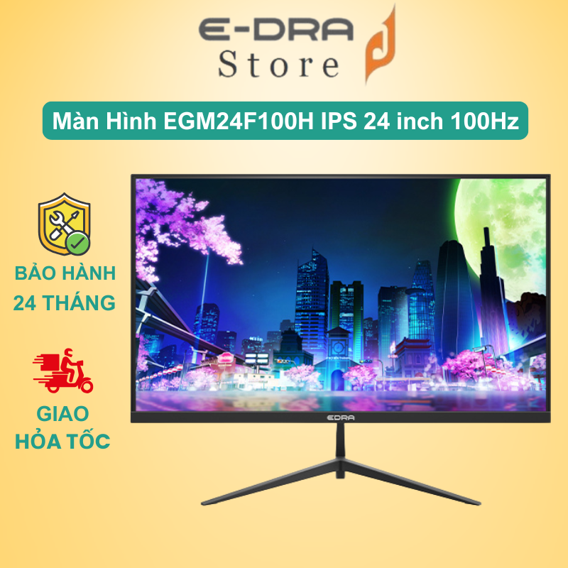 EDRA EGM24F100H 24 inch FullHD 100Hz Gaming Monitor | Shopee Malaysia