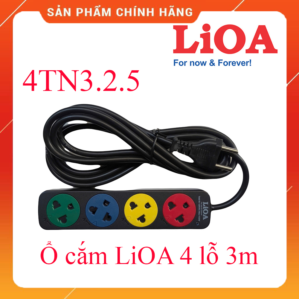 Genuine cheap LiOA 3-hole, 4-hole, 5-hole, 6-hole power outlet 3m, 5m extension | Shopee Malaysia