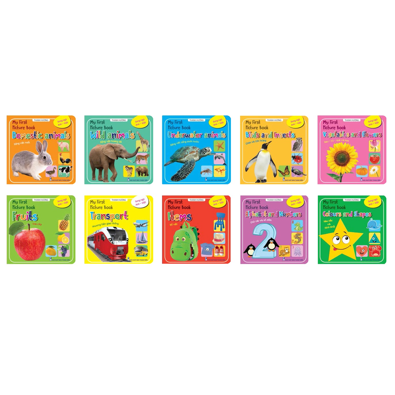 Book Set - My First Picture Book 1 - Bilingual English and Vietnamese ...