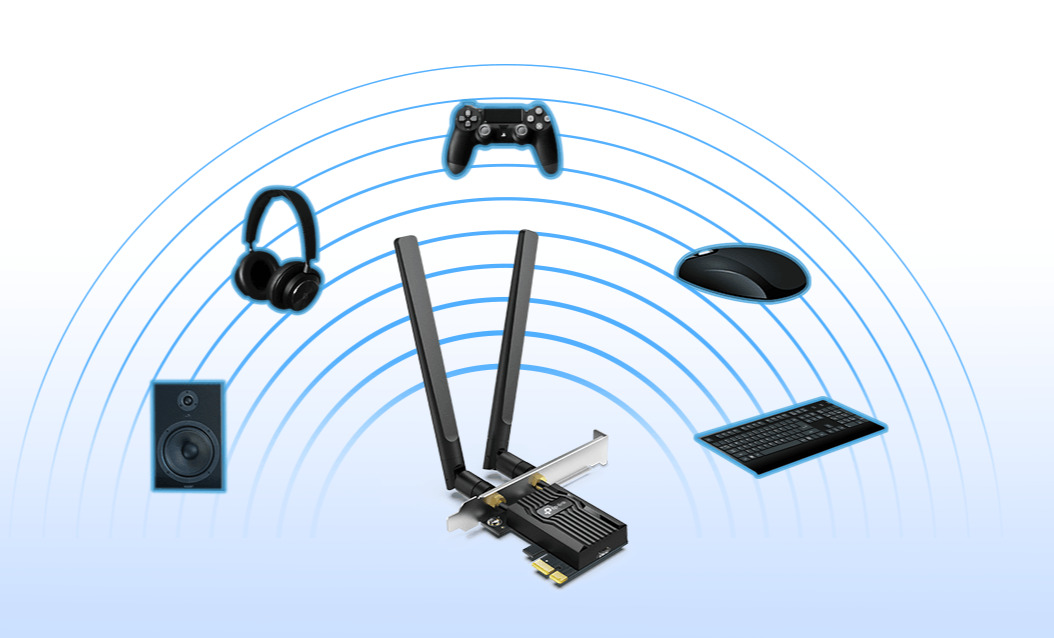 Tp-link PCI-E Archer TX55E Wireless Network Card (AX Standard ...