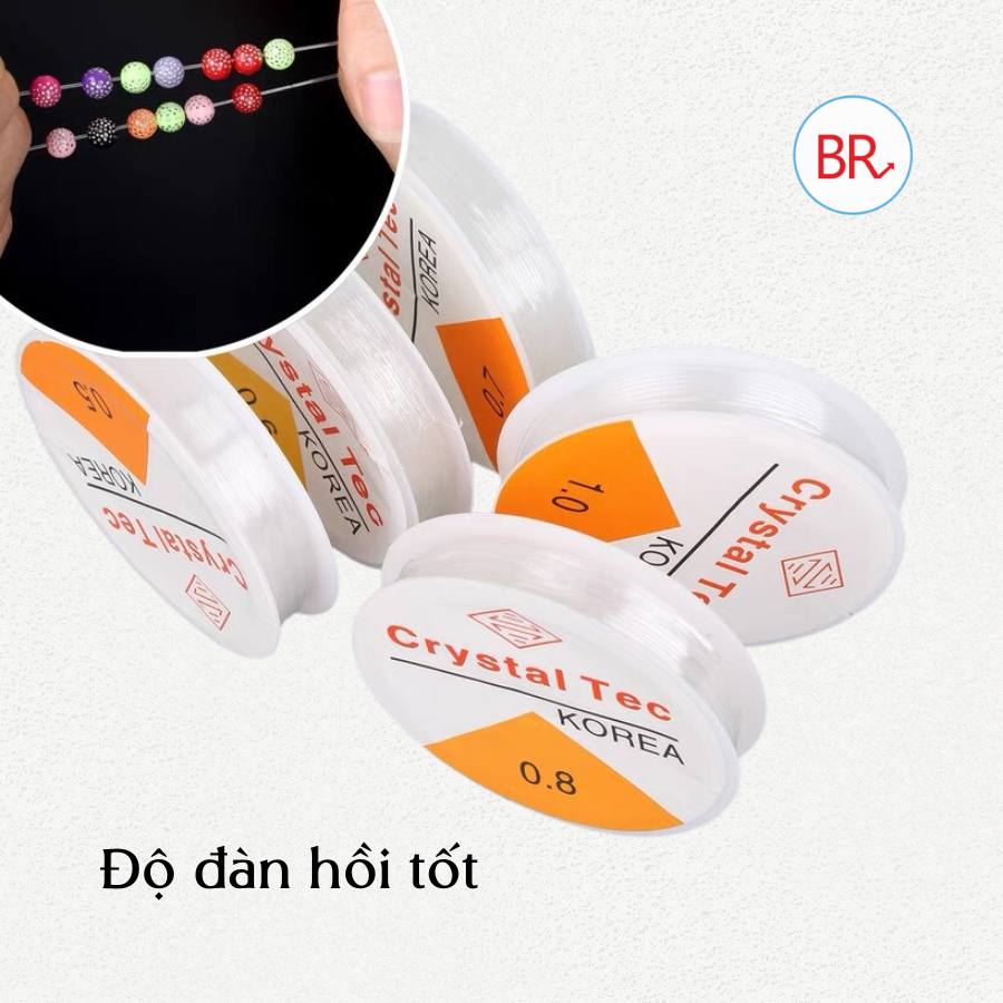 Genuine Crystal Tec specialized long elastic monofilament line - Beaded ...