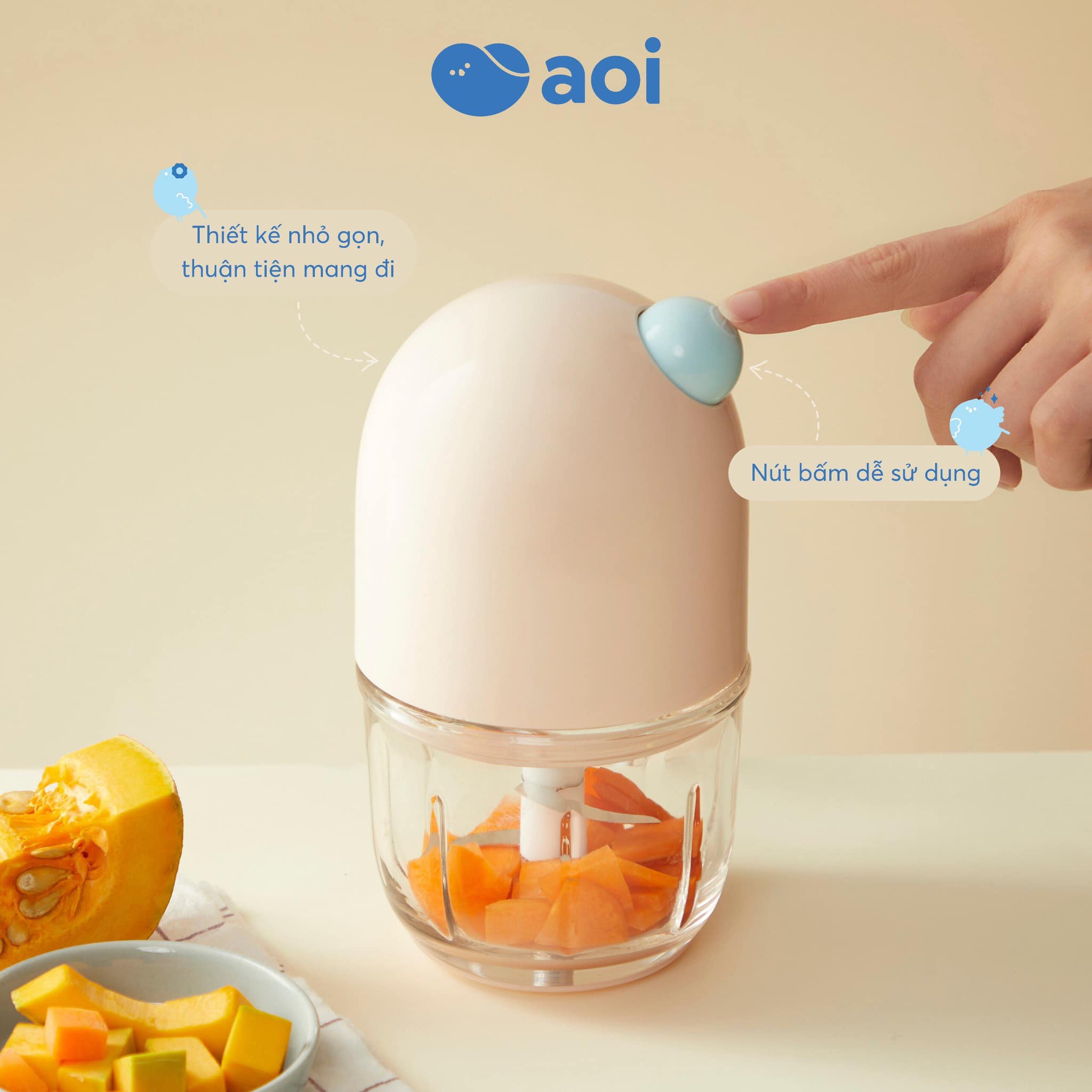 Aoi Smart blender - Genuine inochi, Japanese standard, thick glass ...