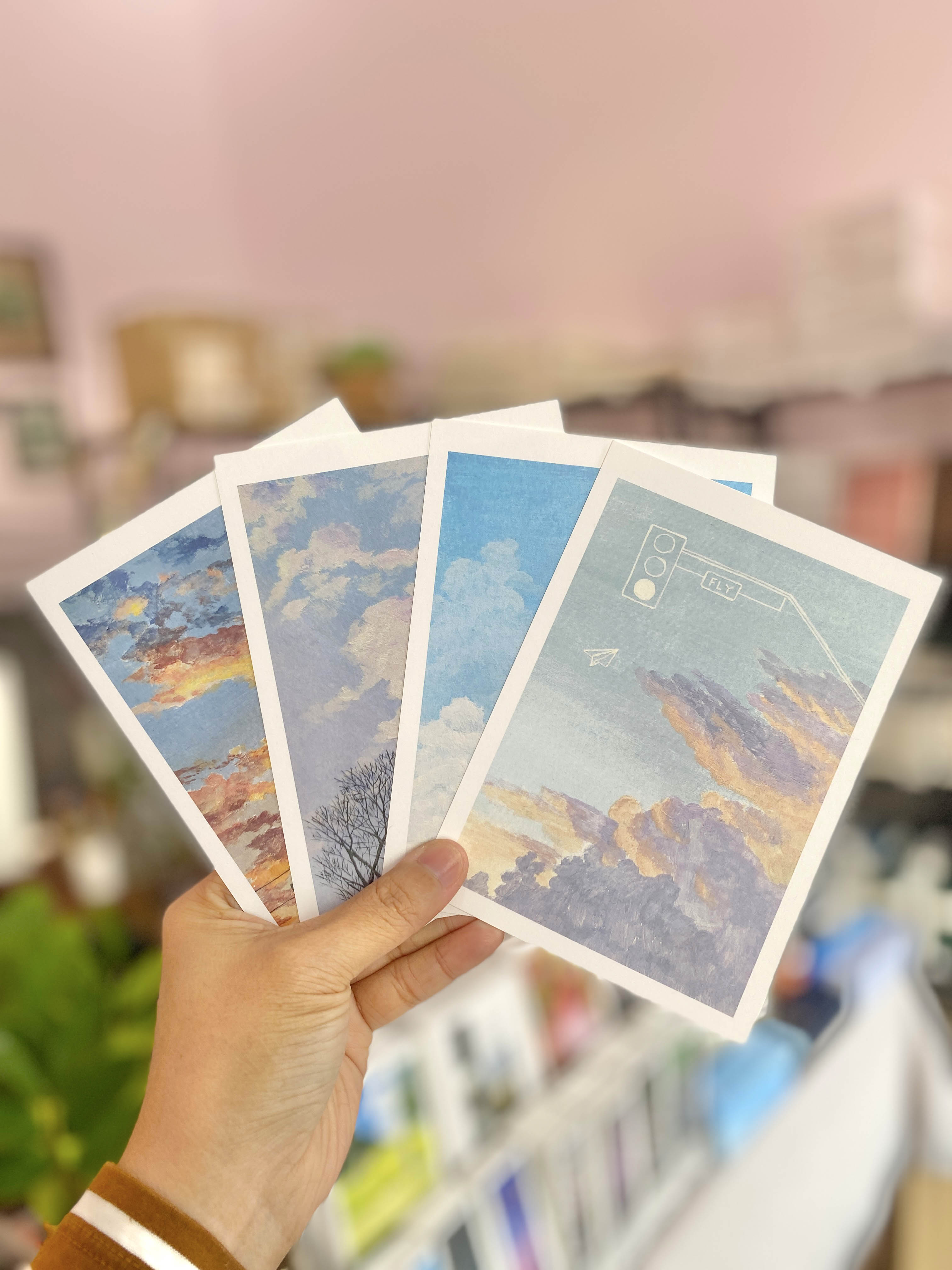 Postcards with many designs - set of 8 different designs - STHM ...