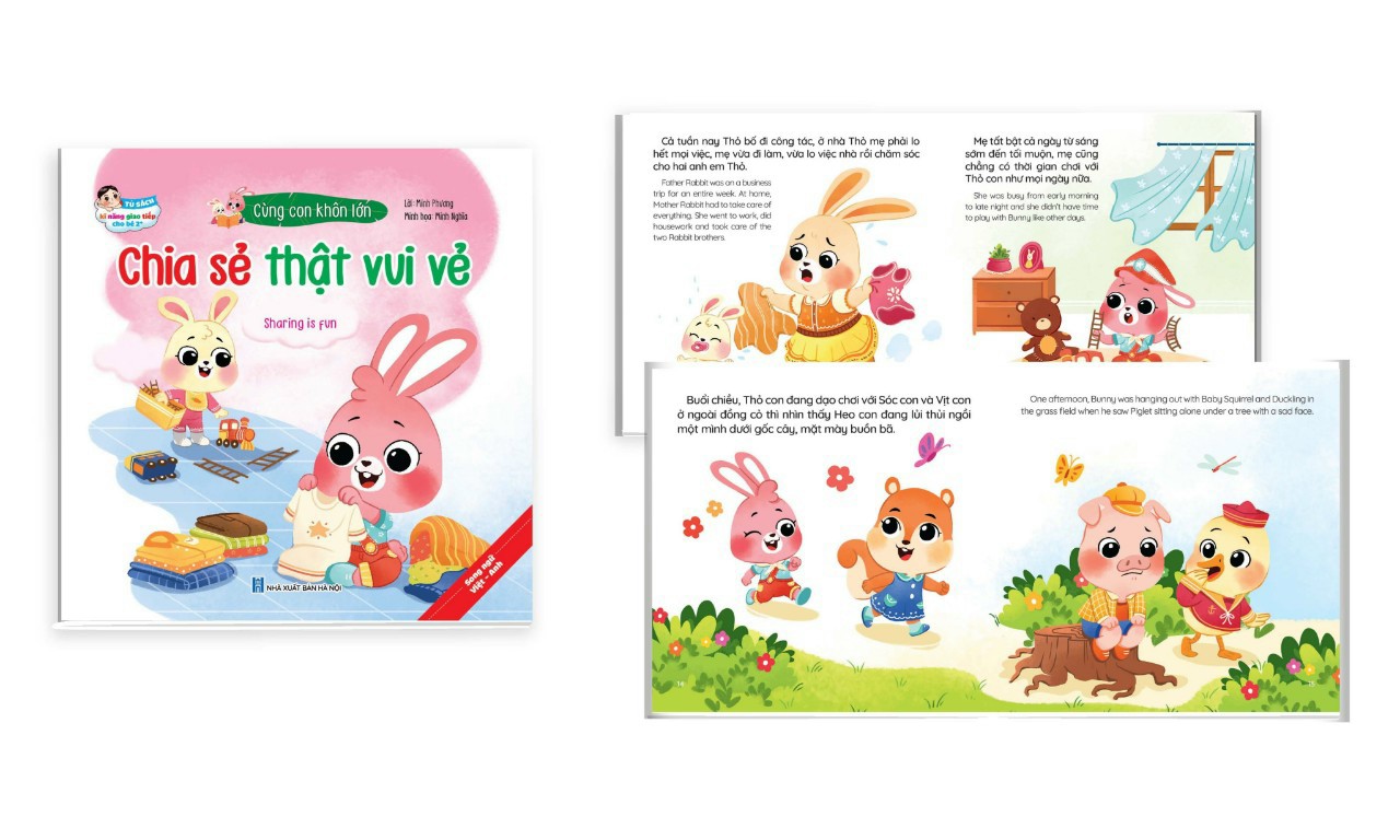 Ehon Book Life Skills with Growing Children Bilingual Vietnamese and ...