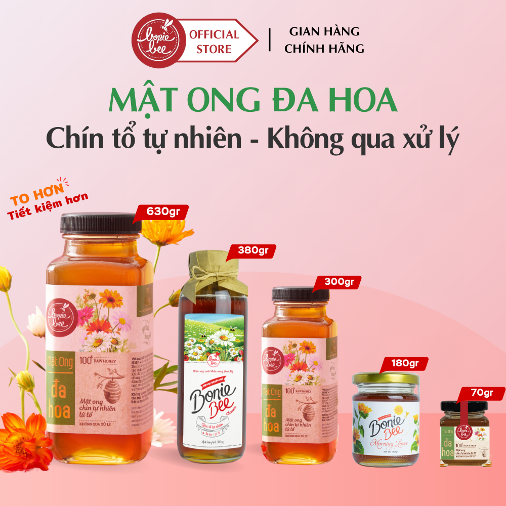 Pure Bonie Bee Honey from Da Hoa - Natural Sweet Honey Flavor from the ...