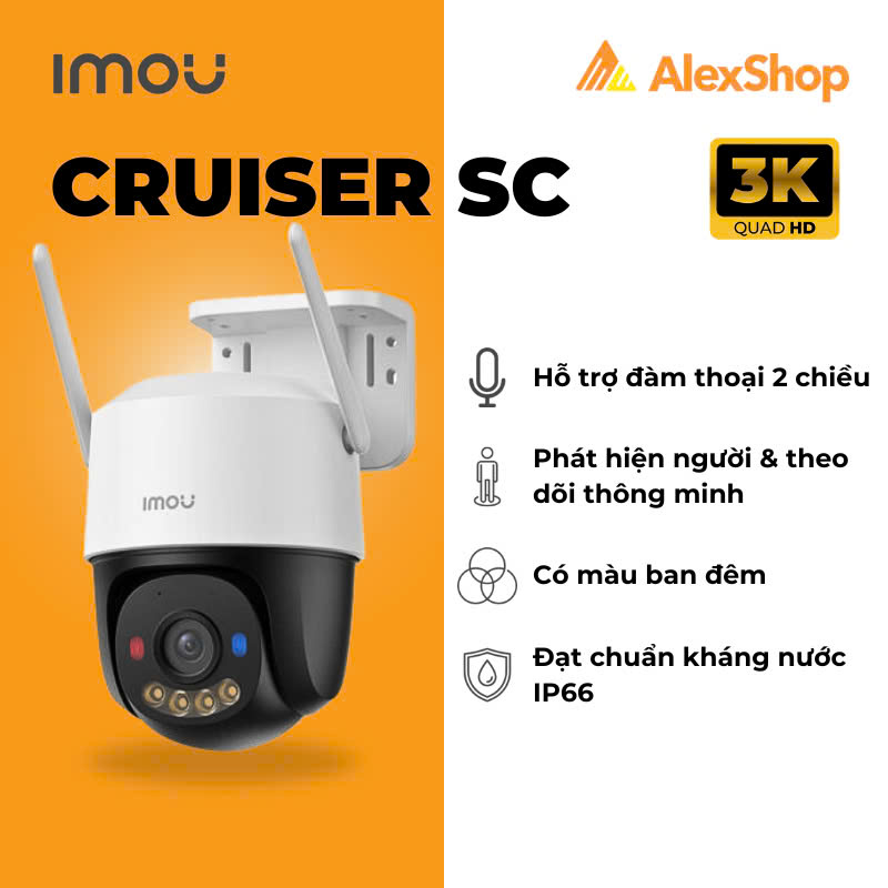 [2025] Imou CRUISER SC/ S51/ S31 Camera 5M 3M Smart Outdoor 360 ...