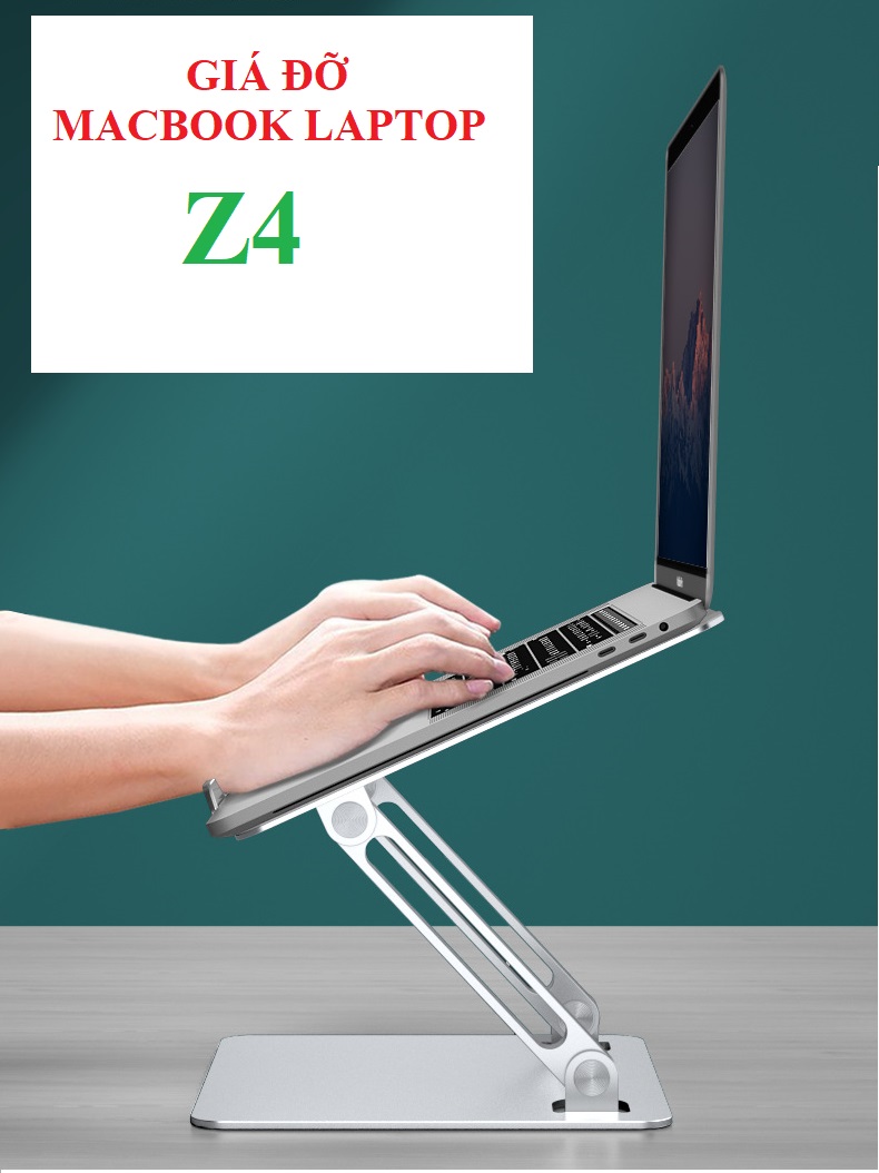 Z4 height-adjustable ergonomic laptop stand to prevent shoulder and ...