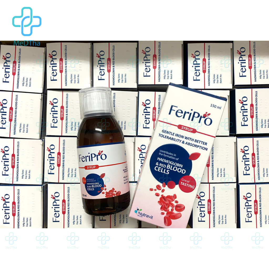 Feripro Organic Iron - Supplement Iron Water, Folic Acid, Vitamin B12 ...