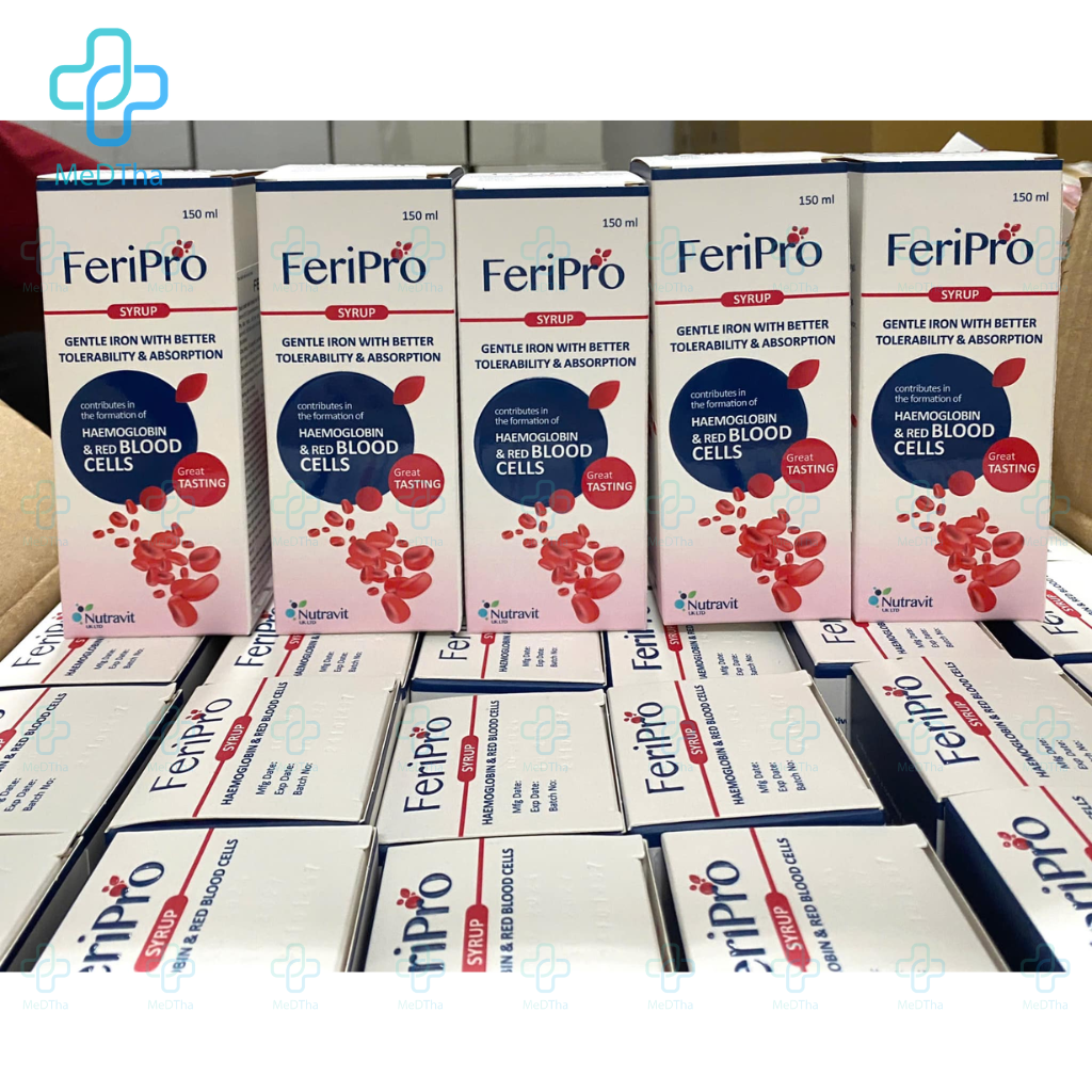 Feripro Organic Iron - Supplement Iron Water, Folic Acid, Vitamin B12 ...
