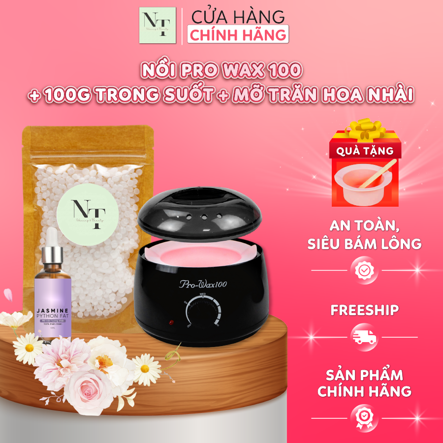New Generation Prowax100 Wax Cooking Pot Combo NT WAXING + 100Gr Super ...