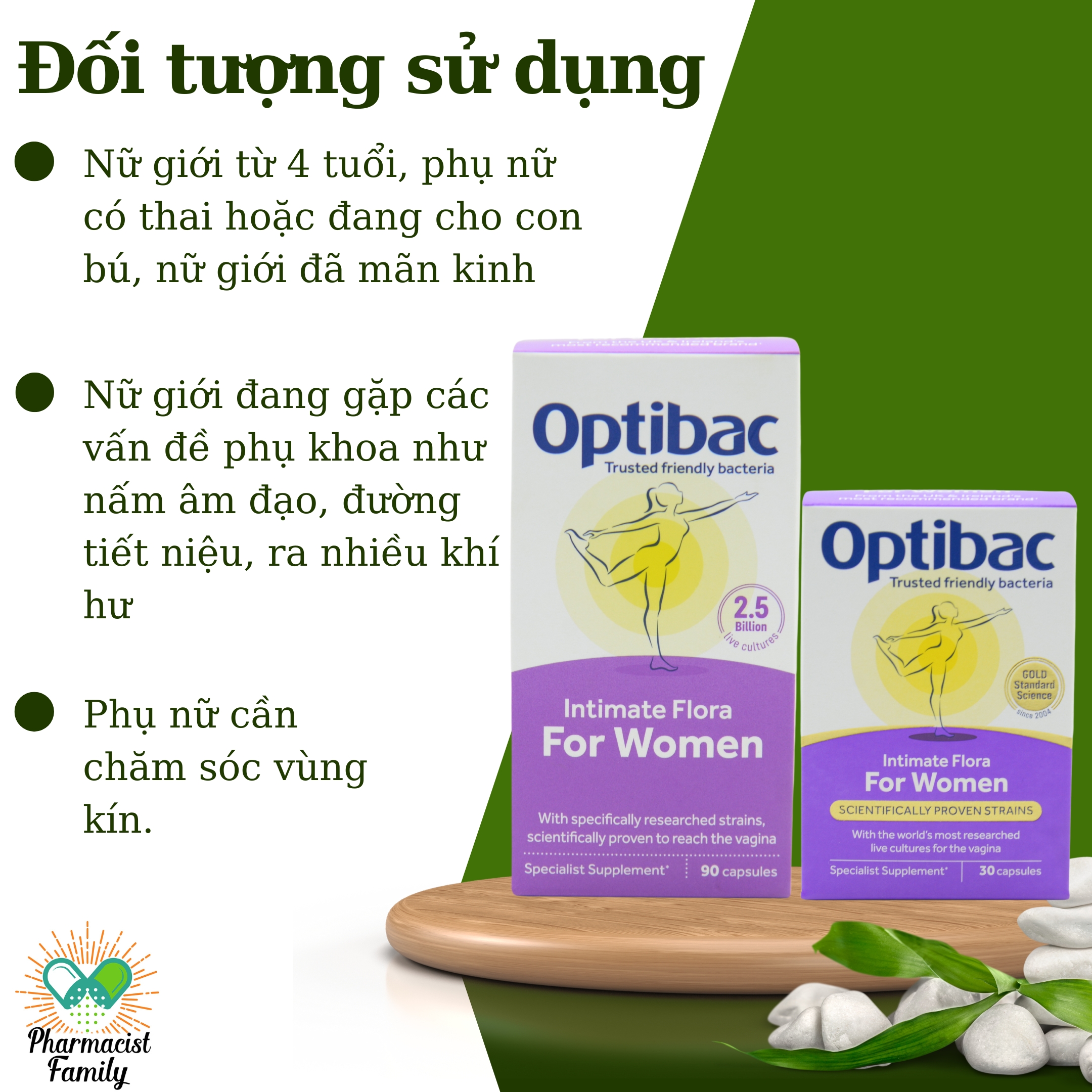 Optibac Purple - Gynecological Probiotics, Intimate Care, Probiotics ...