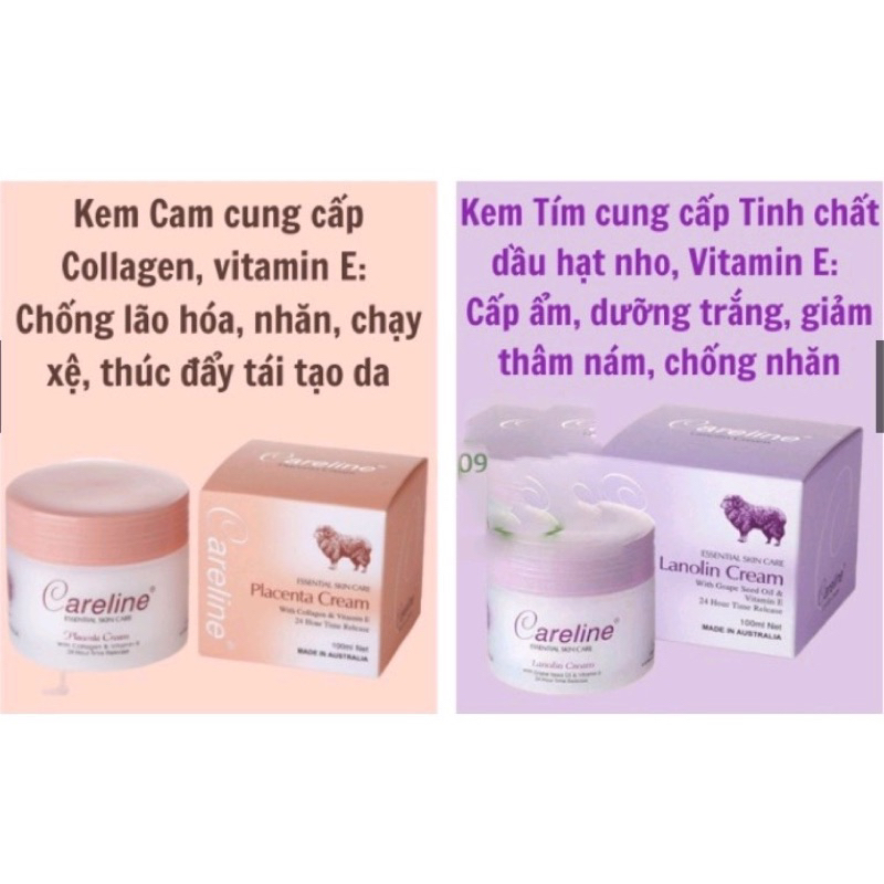 Careline Sheep Placenta Skin Cream 100ml box - Australia | Shopee Malaysia