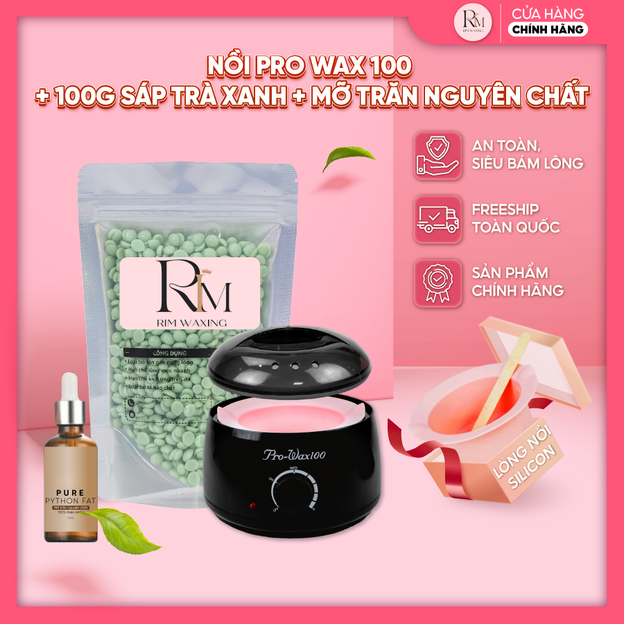 New Generation Prowax100 Wax Cooking Pot Combo RIM WAXING + 100Gr Full ...