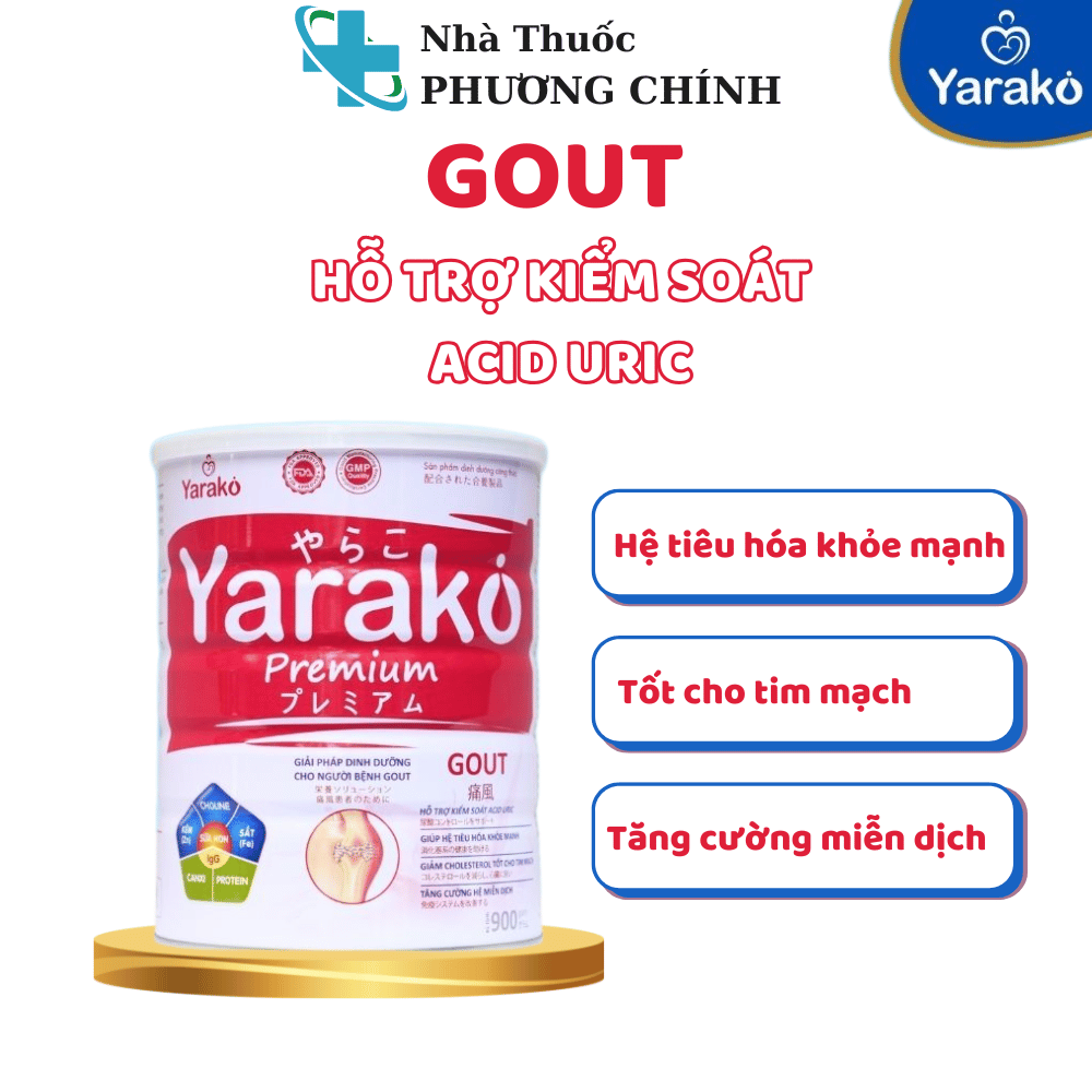 Yarako PREMIUM Milk for People with Gout Nutritional Support Solution ...