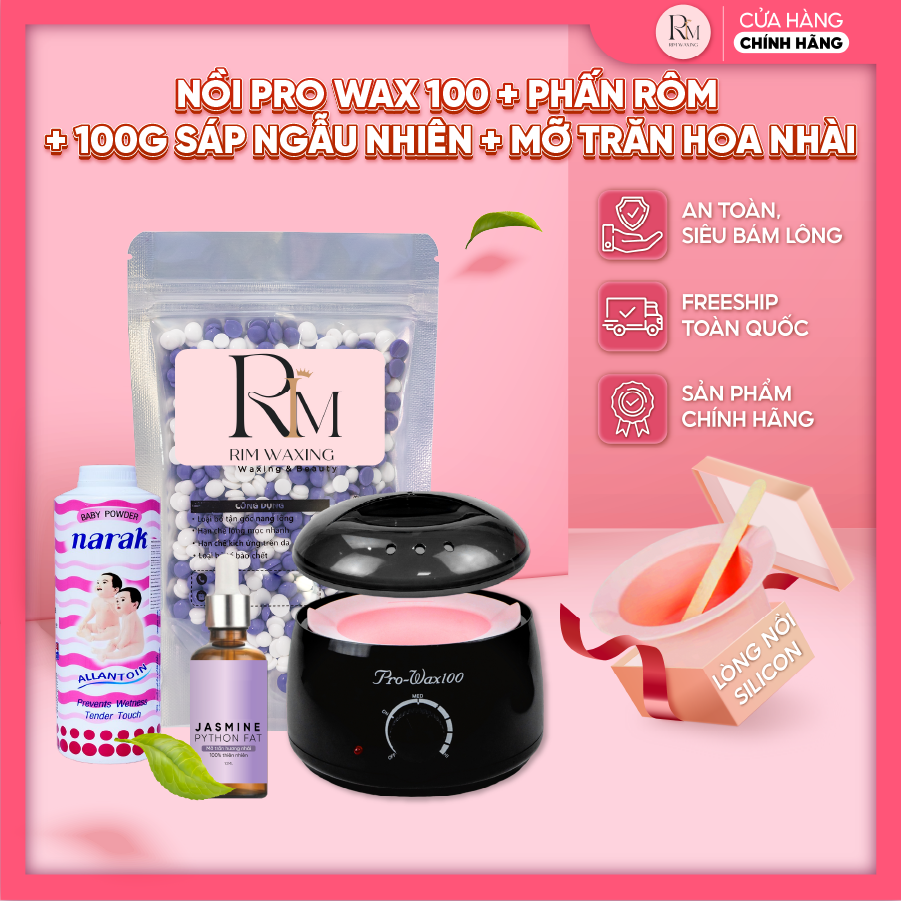 New Generation Prowax100 Wax Cooking Pot Combo RIM WAXING + 100Gr ...