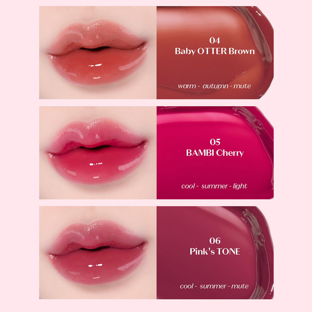 ETUDE ETUDE Lip Gloss ETUDE Over Glowy Tint 6 Colors, 3g | Shopee Malaysia