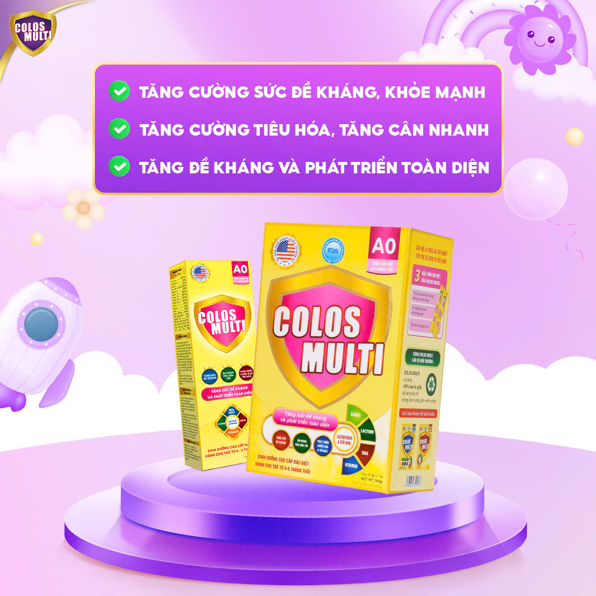 Colos Multi A0 – Specialized Colostrum, Supports Immunity ...