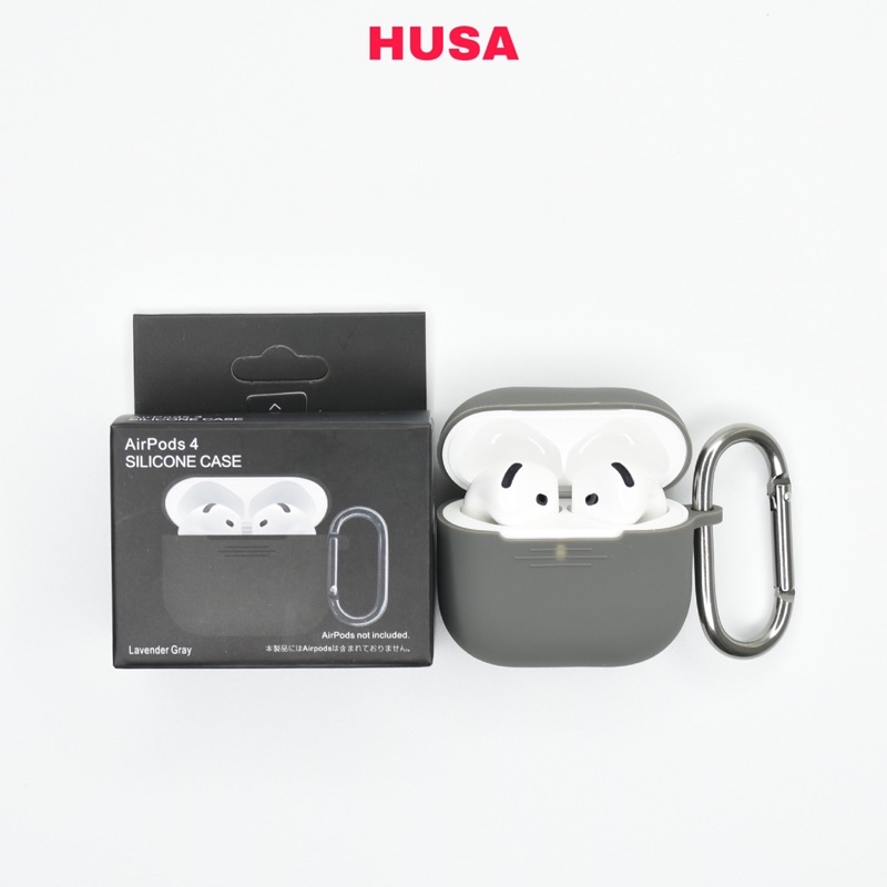 Case Airpod Pro/4/3/2/1 HUSA Transparent Impact Resistant Flexible Case ...