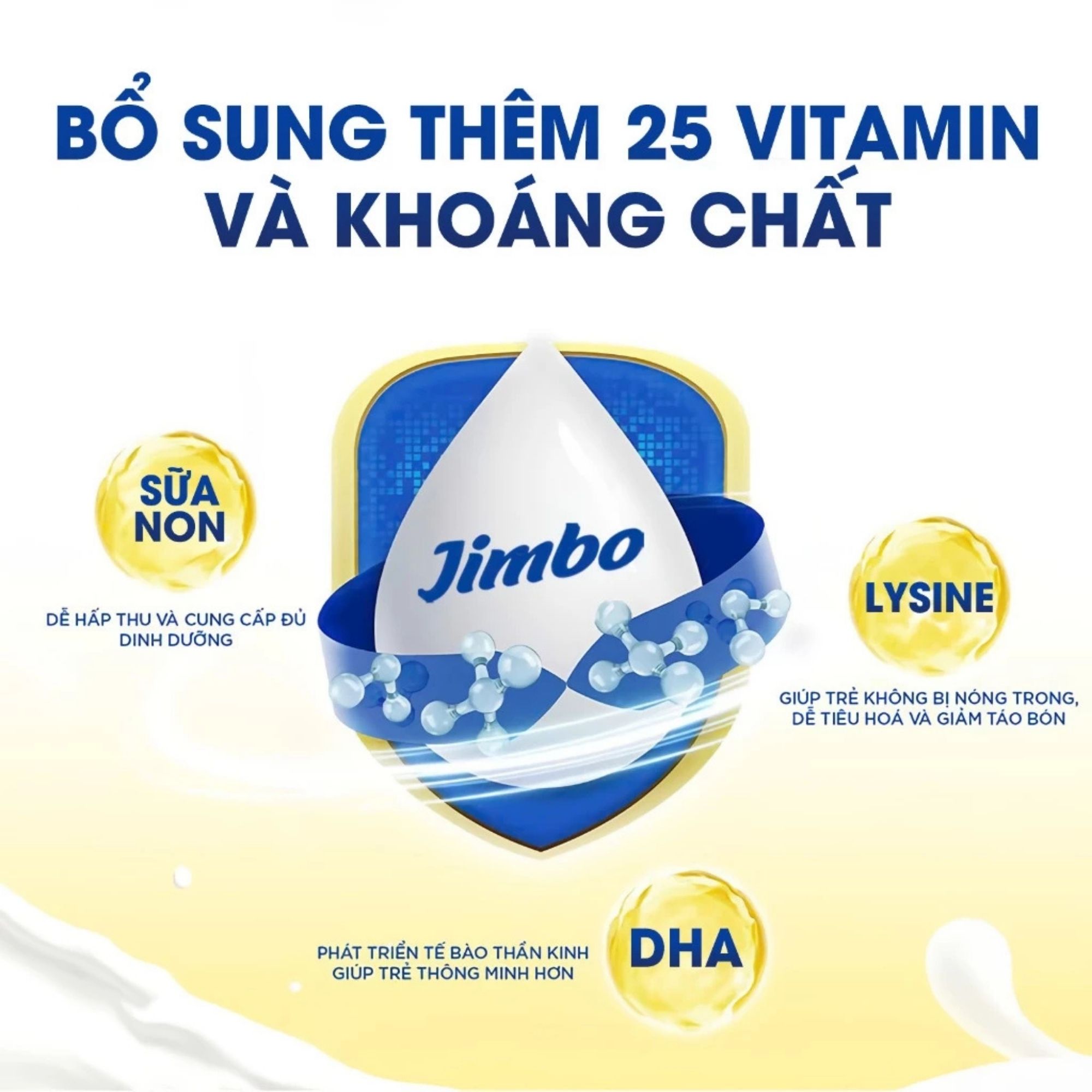 Jimbo GOLD Weight Gain Milk for Babies, Improves Digestion, Enhances ...