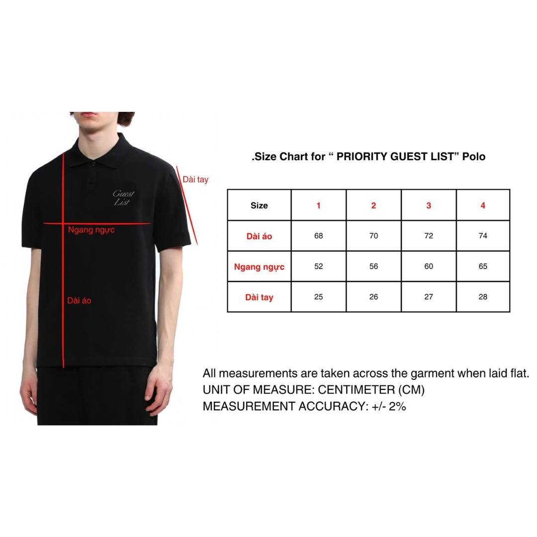Kmc PRIORITY polo shirt - GUEST LIST boxy fit | Shopee Malaysia