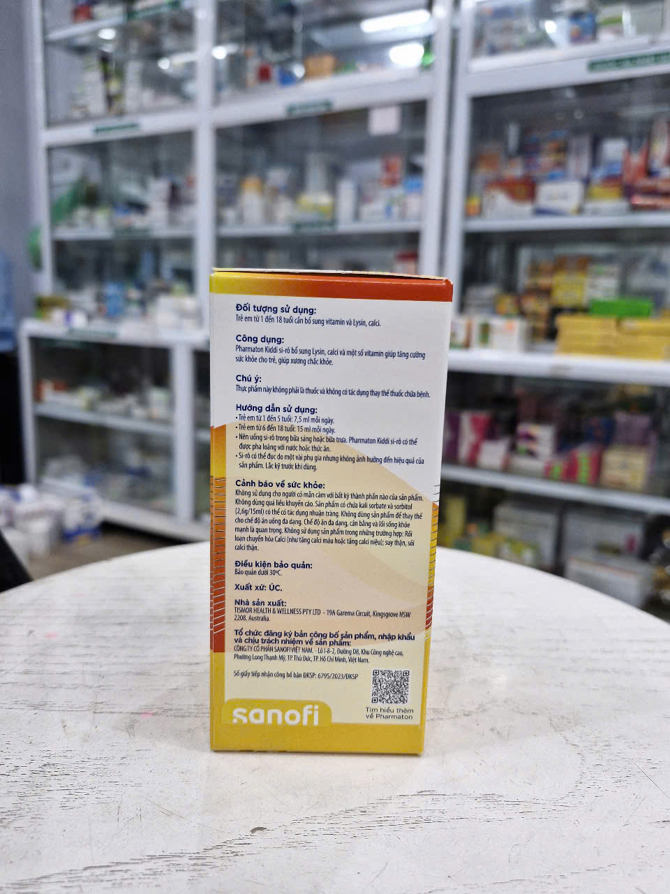 (Genuine) Pharmaton KIDDI SYRUP 100ml helps strengthen bones and ...