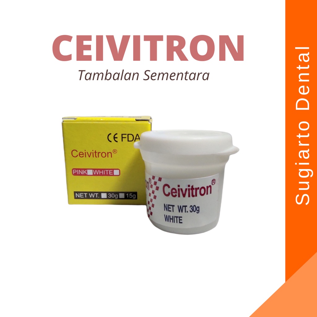 Ceivitron temporary dental filling material 30g | Shopee Malaysia