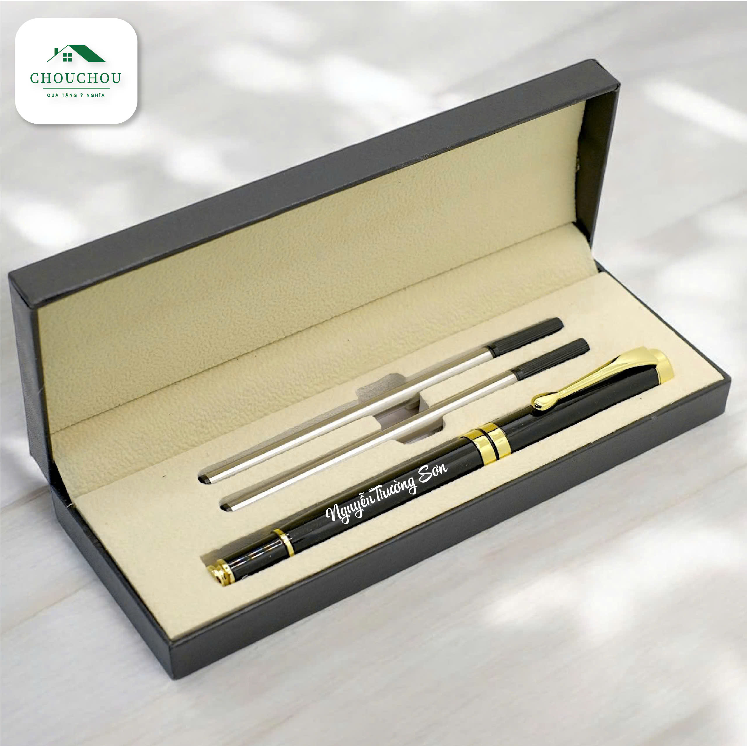 [Free Name Engraved] Premium PARTNER signature pen, Free name engraved ...