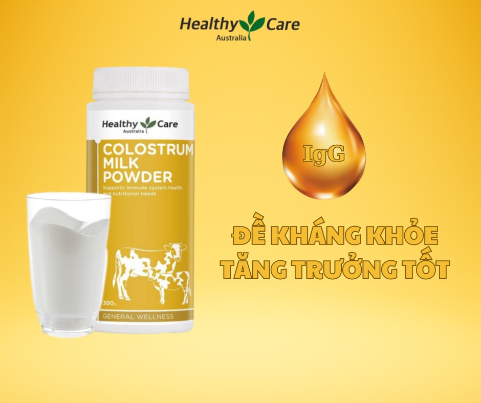 Healthy Care Colostrum Milk Powder 300g nutritional supplement to ...