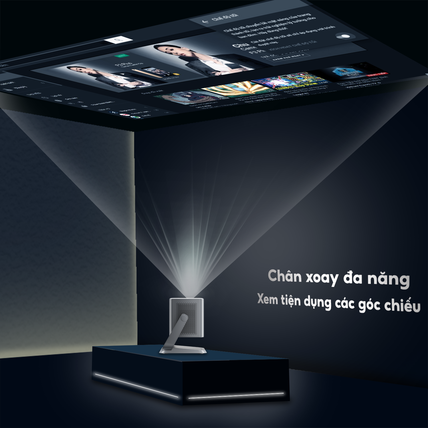 [ Mall ] Q10 Ultra Max Projector - Movie Legend Projector, Full HD ...