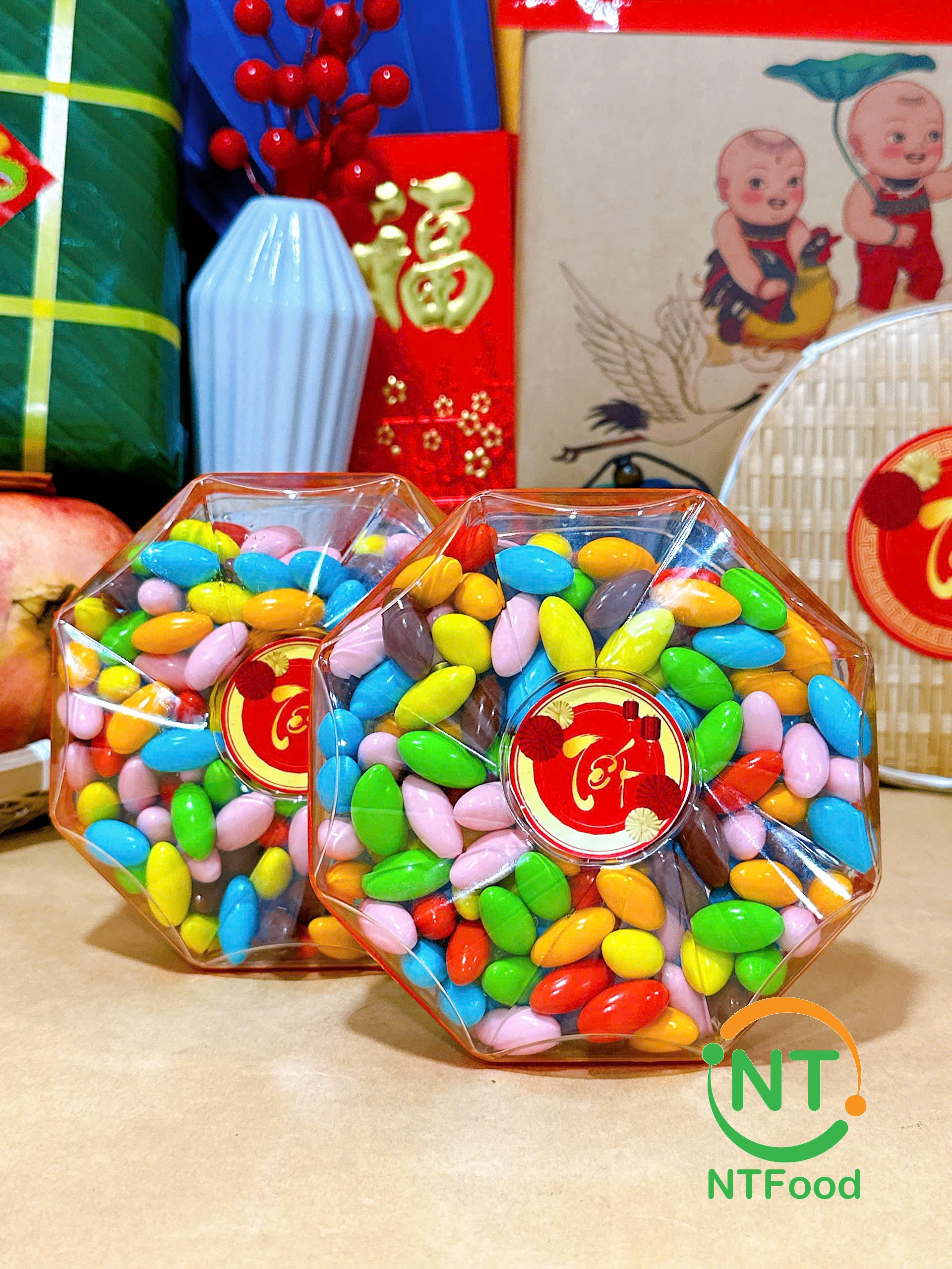 Ntfood Chocolate Puppy Candy - Octagonal Box 300Gr - Nhat Tin Food ...