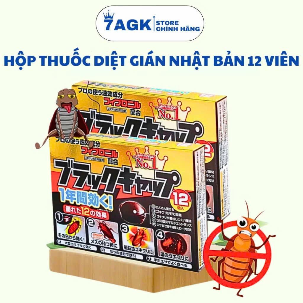 Japanese Cockroach Killer - Pills to Kill Cockroaches at the Root, Kill ...