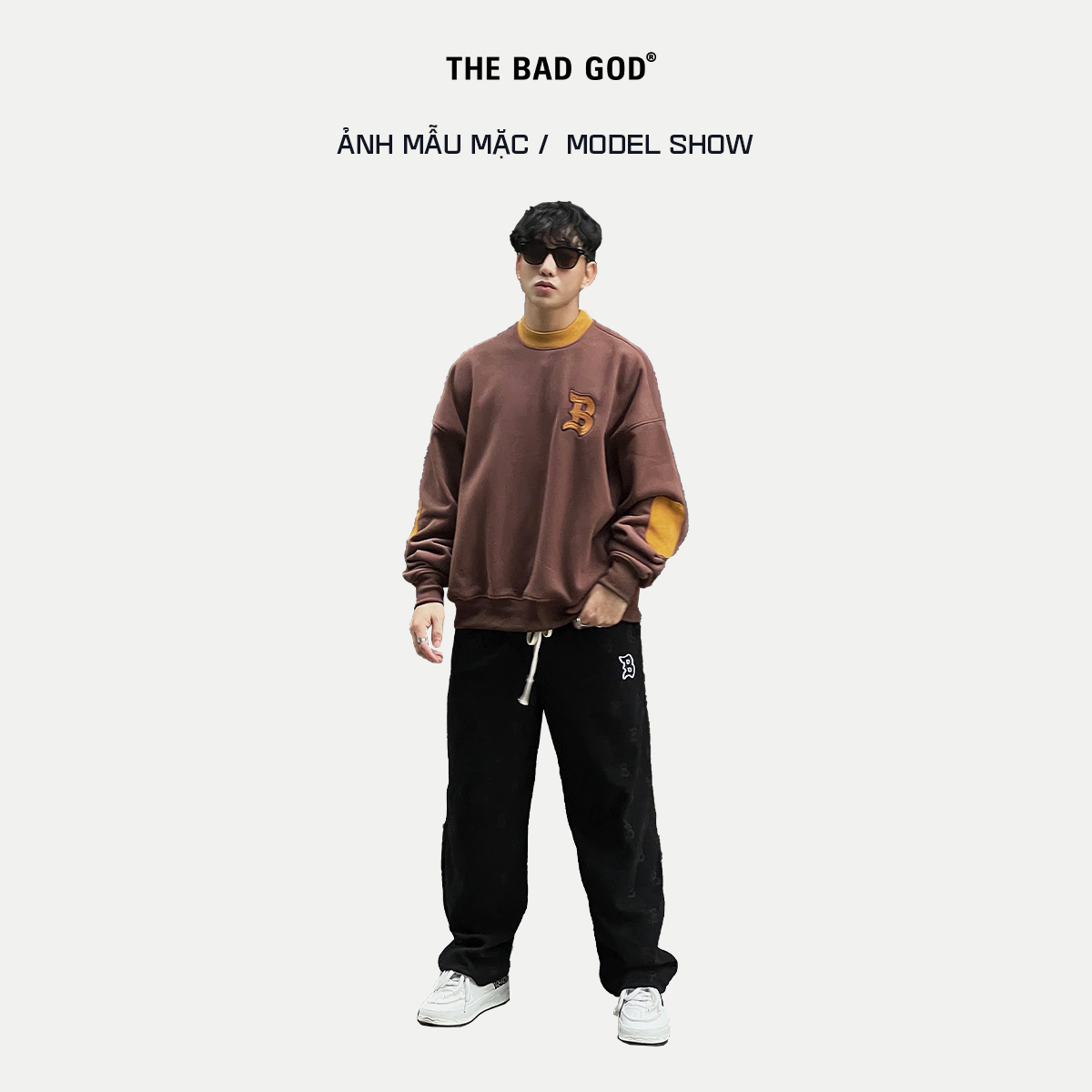 The Bad God Comedy Velvet Sweater | Shopee Malaysia