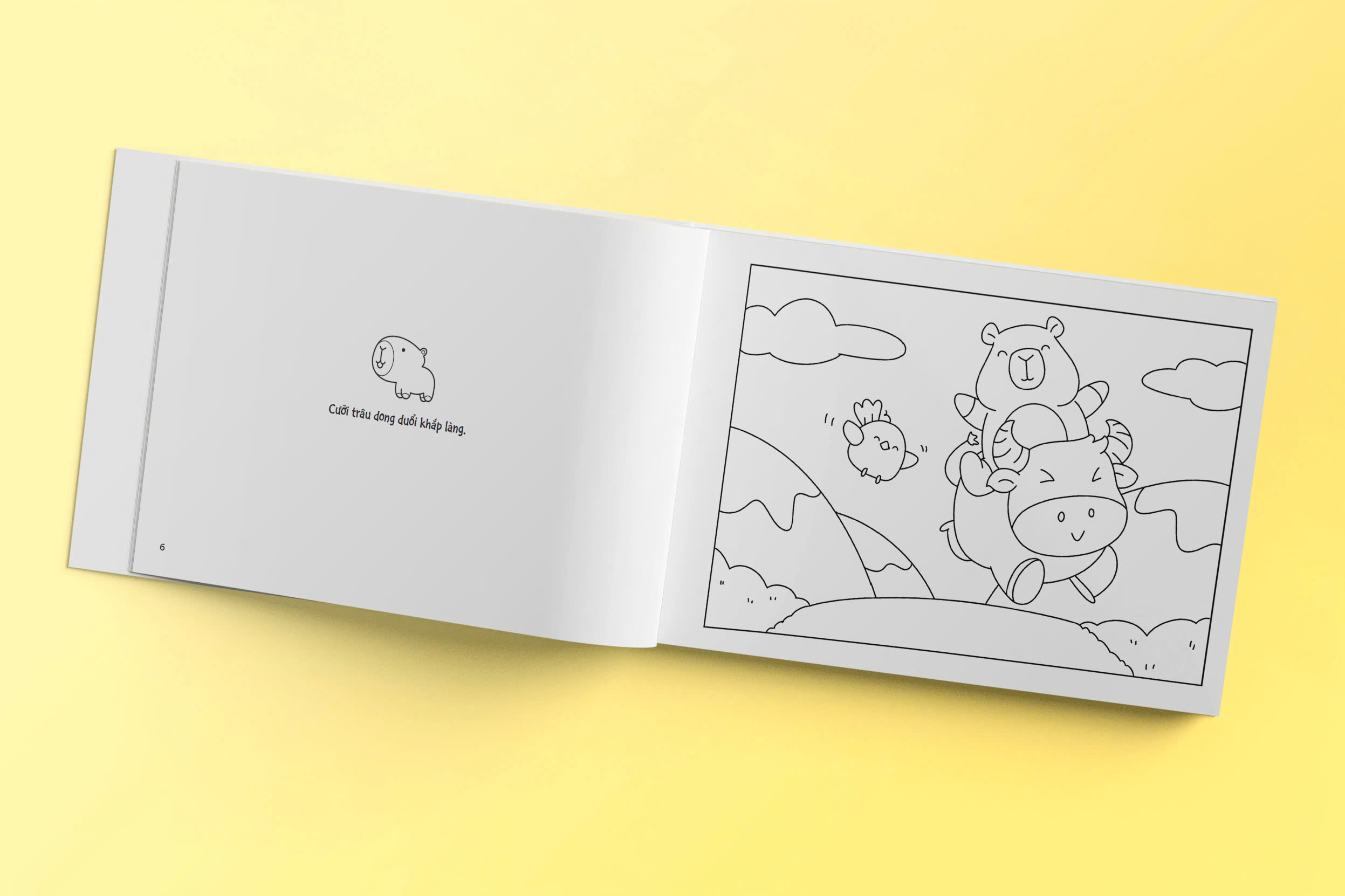 Book - Capybara Coloring - Have Fun Every Day with Capy and Friends ...