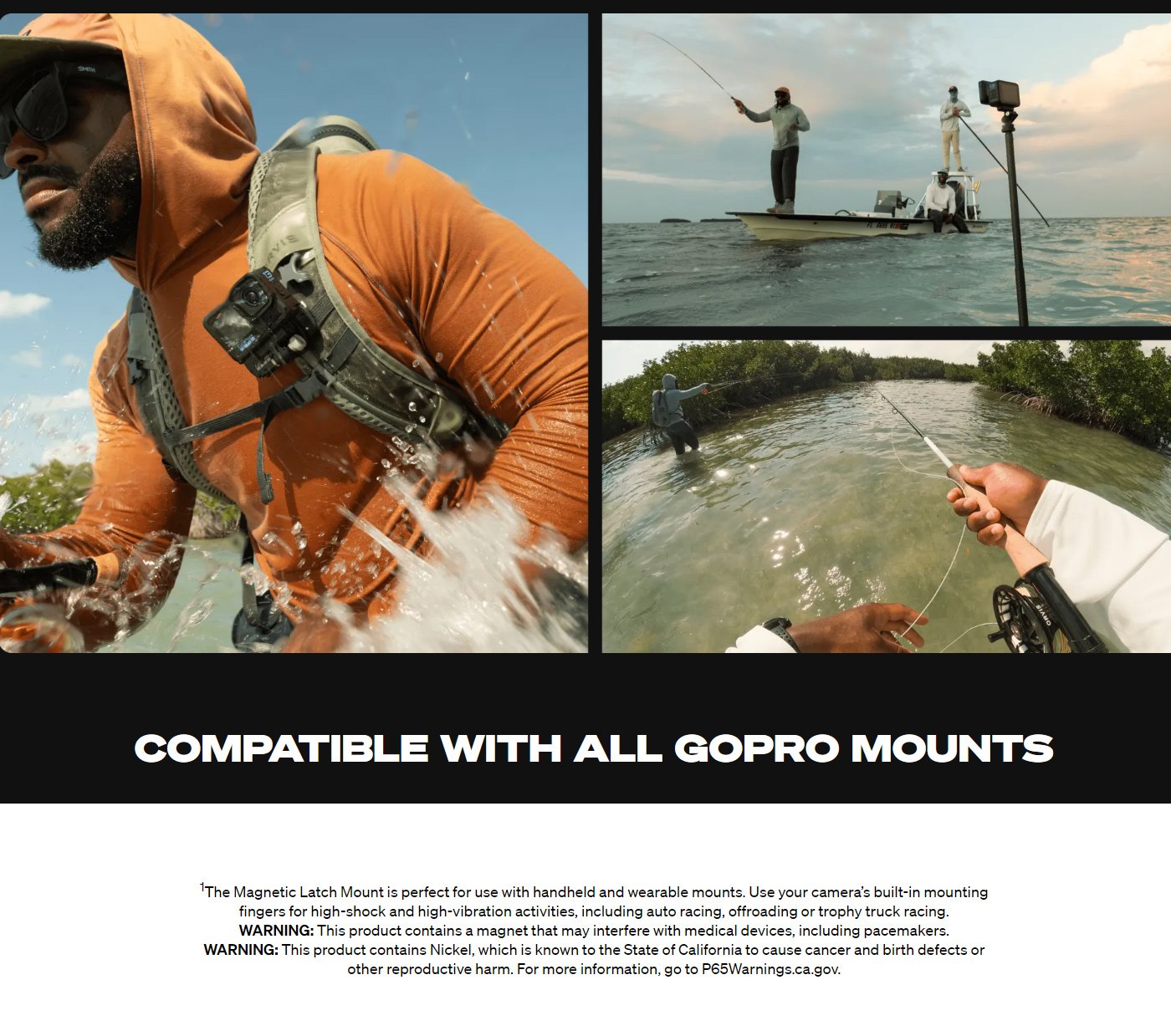 [New] Gopro Magnetic Latch Mount - Magnetic Mount for GoPro Hero13 ...