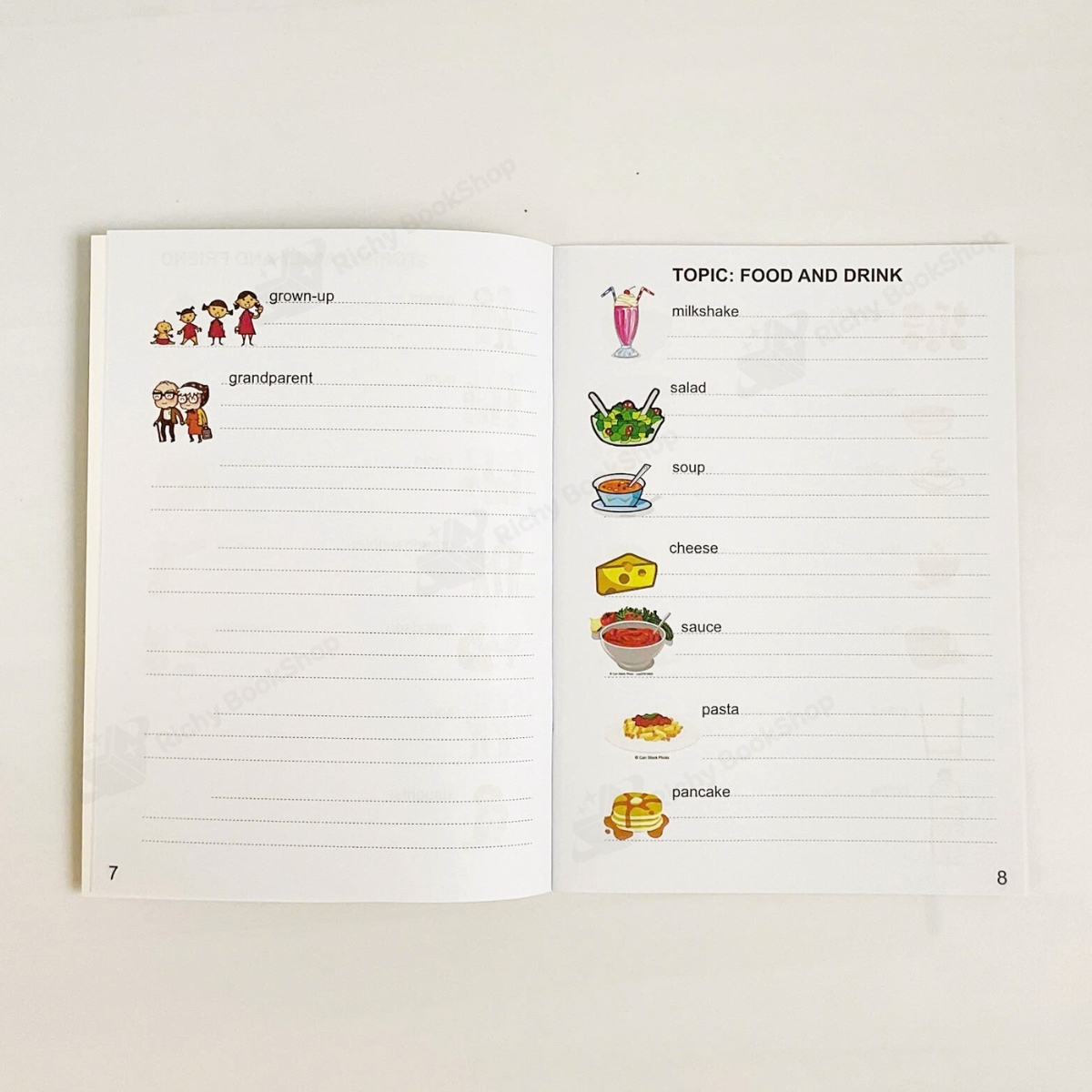 Book - Vocabulary writing practice notebook Cambridge Starter, Mover ...