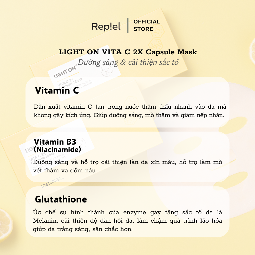 [COMBO 3 BOXES] Bio Cellulose Mask - Coconut billet biological Mask ...