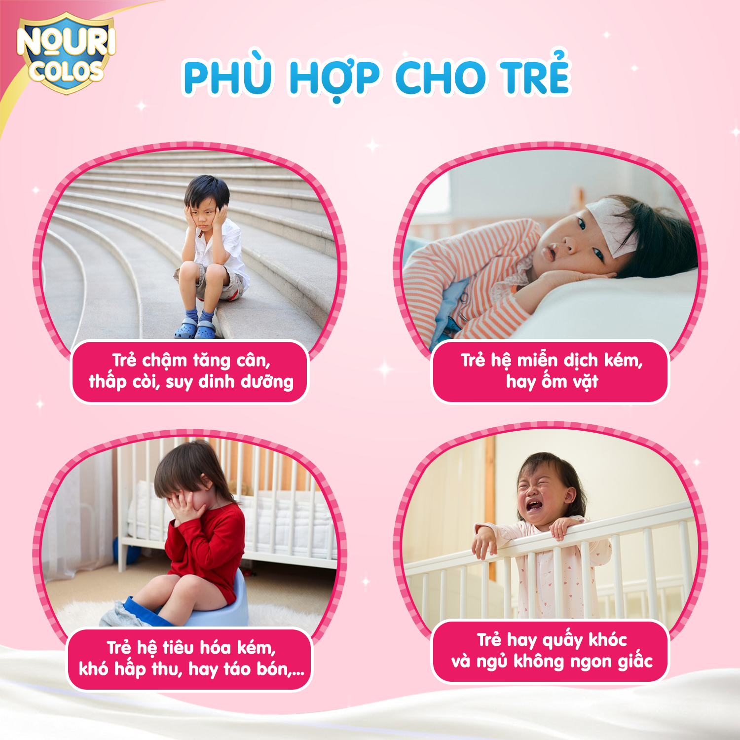 [BUY 3 + 1 BOX] Nouri Colos Weight Gain Colostrum for Children with Anorexia and Slow Growth 4 ...