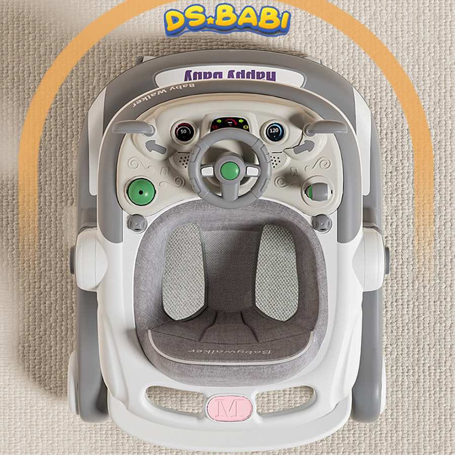 U-shaped round walker lifts and lowers combined with a weaning table ...