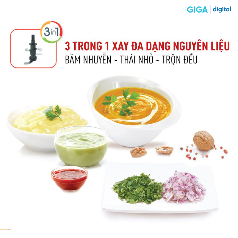 Tefal 3 in 1 MB food processor520138 - 300w, 400mL | Shopee Malaysia