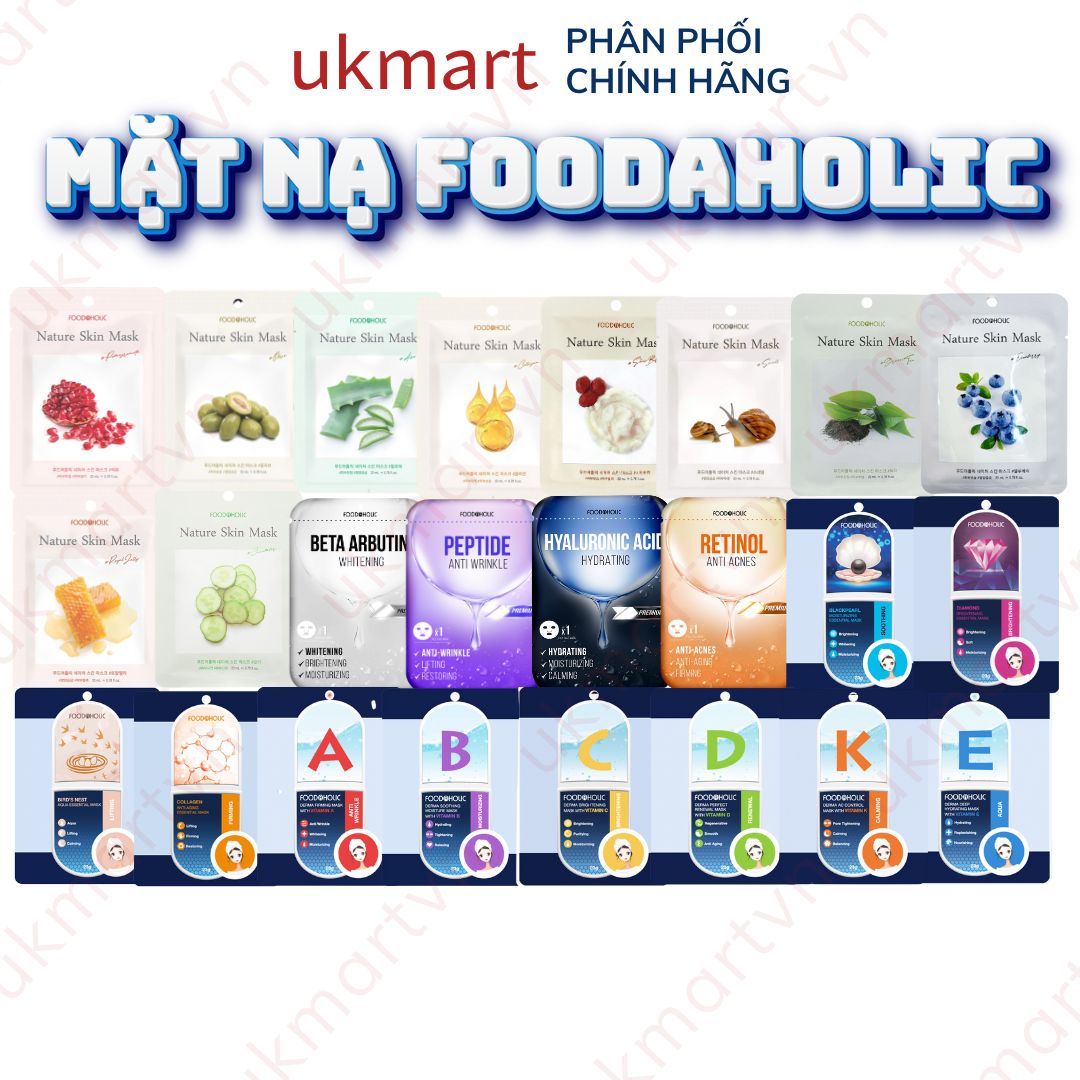 Foodaholic Essential Mask Comprehensive Skin Care 23g | Shopee Malaysia