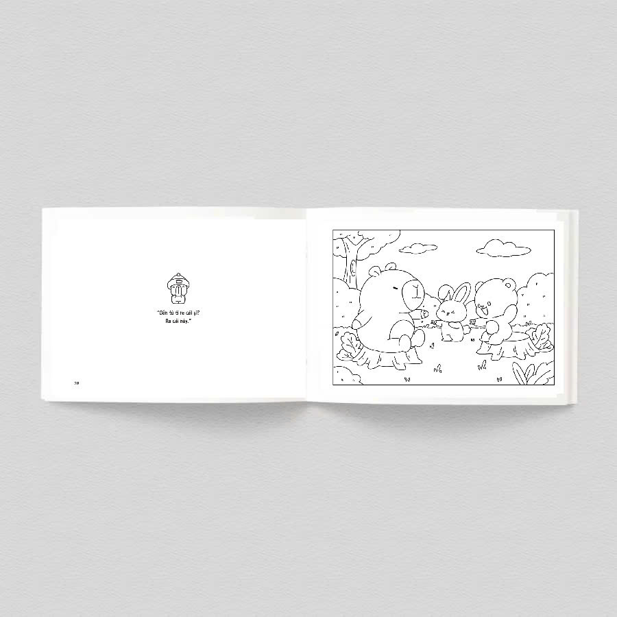 Capybara Coloring Combo Book Return to childhood with Capy Fun every ...