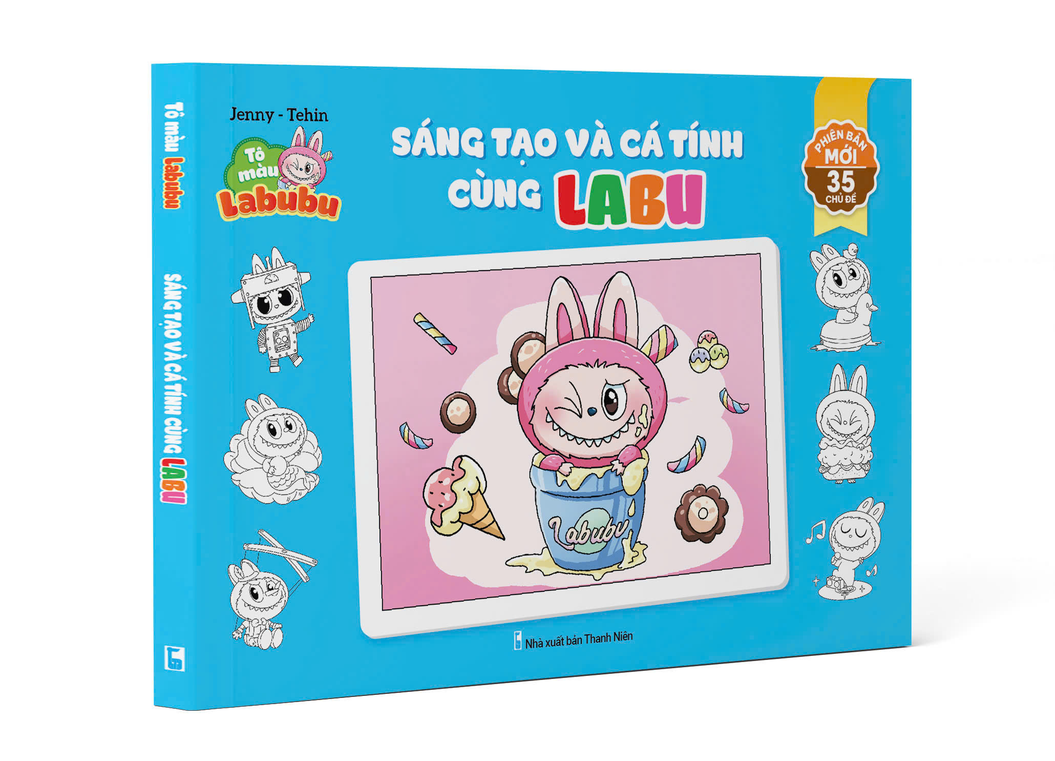 Labubu Coloring Book – Creativity and personality with Labu | Shopee ...