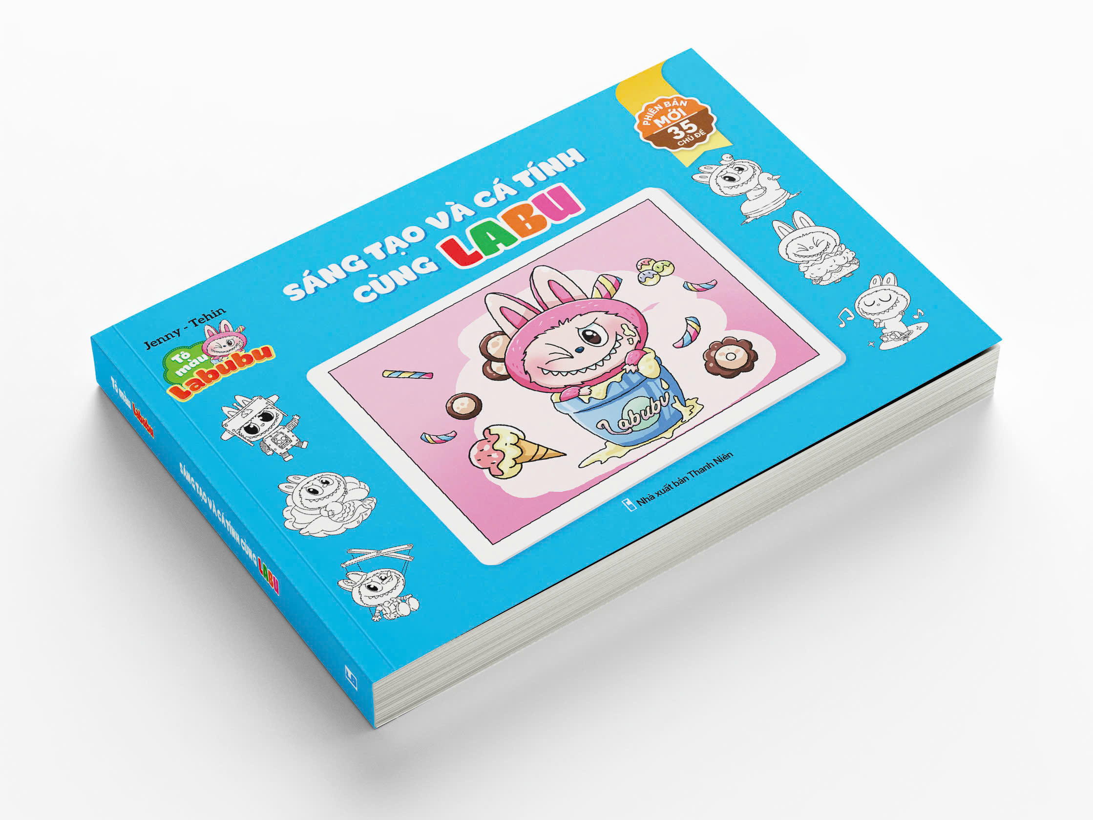 Labubu Coloring Book – Creativity and personality with Labu | Shopee ...