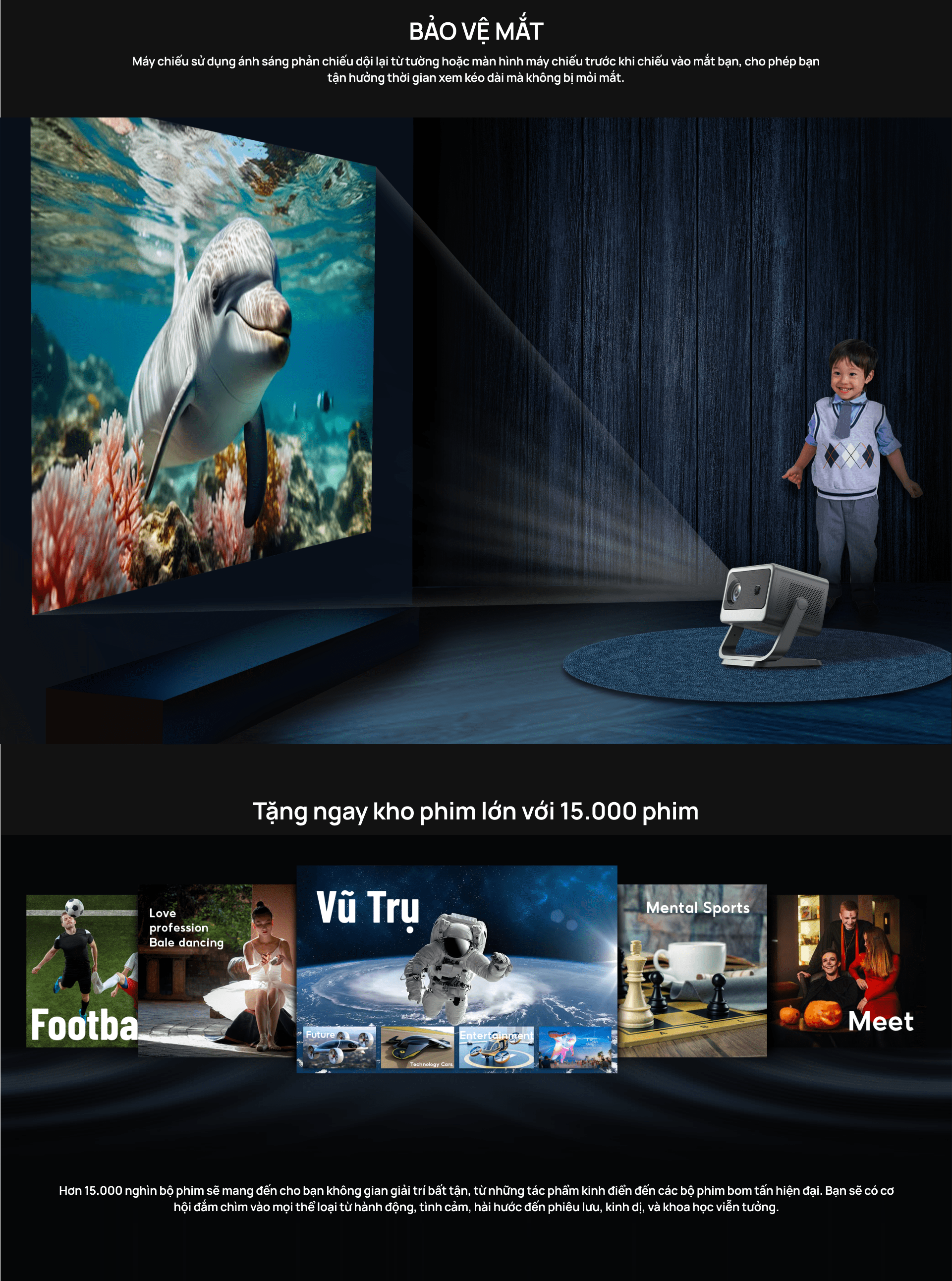 [ Mall ] Q10 Ultra Max Projector - Movie Legend Projector, Full HD Support, Android 12 P ...