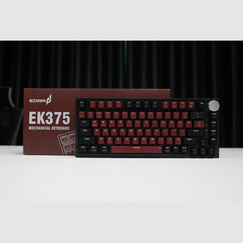 E-dra EK375 Beta - Alpha Layout 75 Mechanical Gaming Keyboard, Rainbown ...