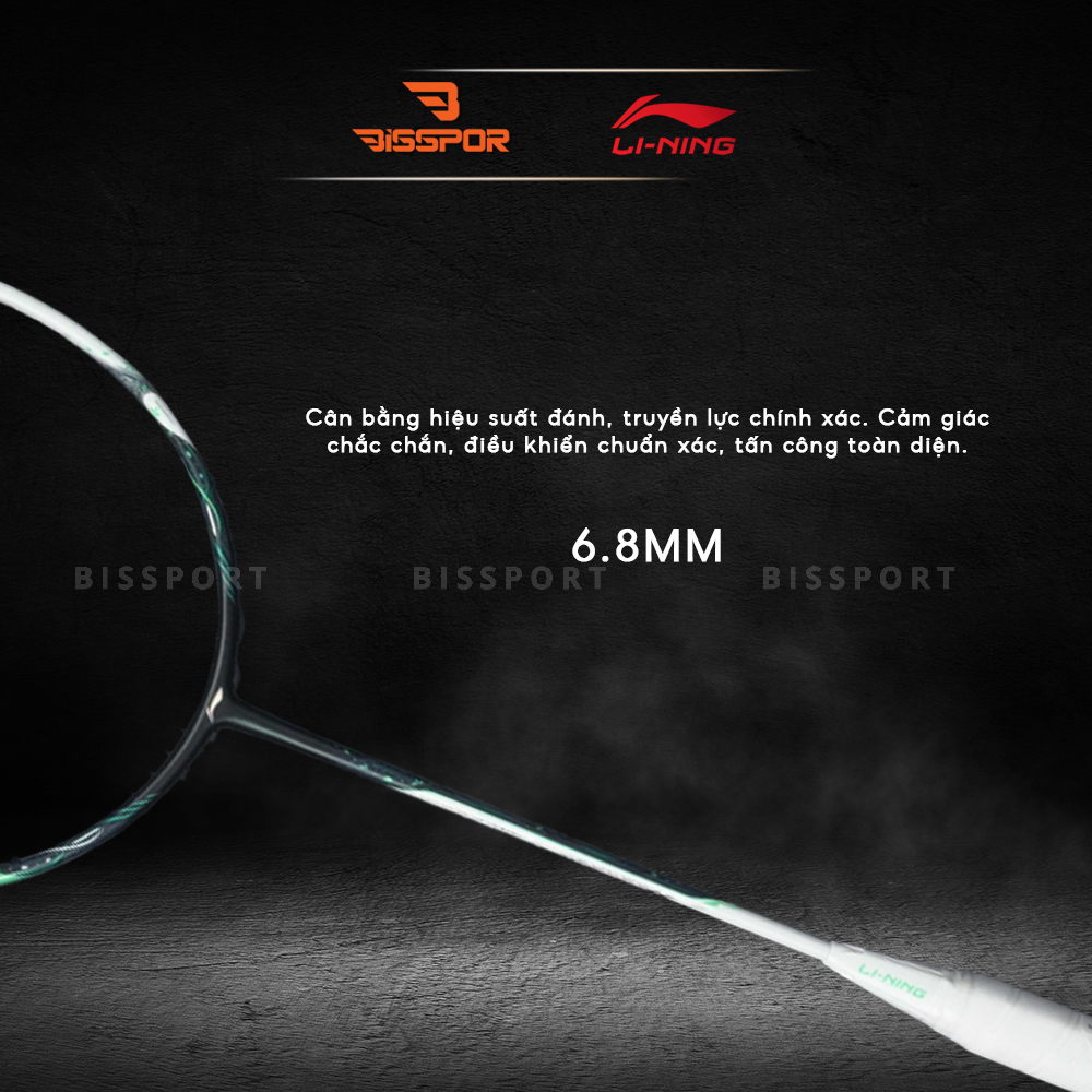 Genuine Lining Halbertec 6000 Badminton Racket - Comprehensive Hitting ...