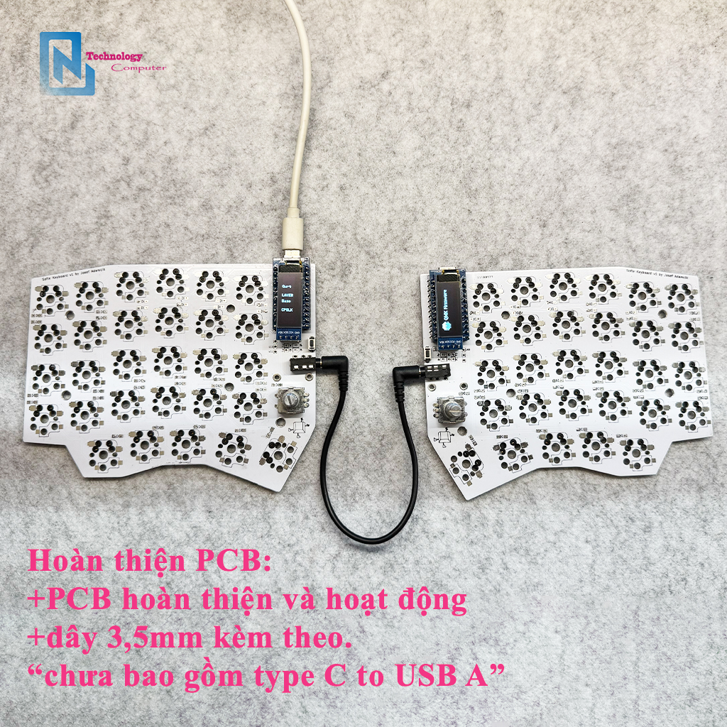 Sofle V1 Split Keyboard Layout 58 Oled Knob Keymap via VIAL QMK ...