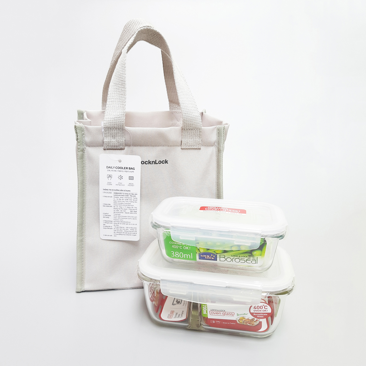 LocknLock Lunch Box Daily Cooler Bag HWB820 | Shopee Malaysia