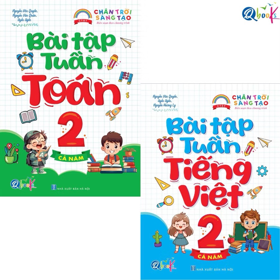 Books - Math and Vietnamese Week Exercises Grade 2 - Creative Horizon ...