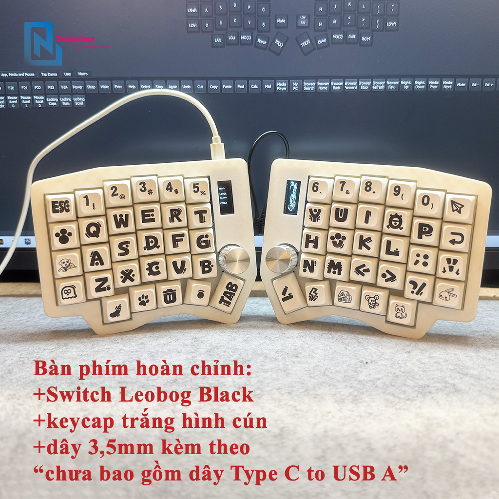 Sofle V1 Split Keyboard Layout 58 Oled Knob Keymap via VIAL QMK ...